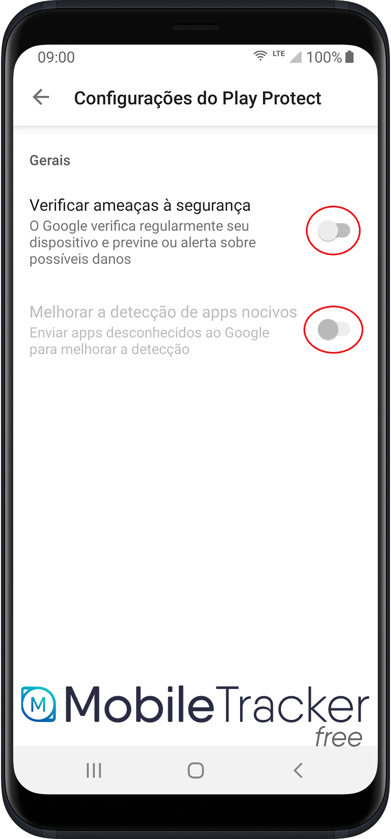 Guia de instalação | Mobile Tracker Free